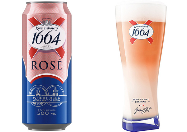 하이트진로, 라즈베리 밀맥주 '크로넨버그 1664 로제' 출시