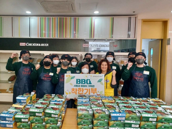 BBQ, 2023년 '치킨대학 착한기부' 누적 3000마리 돌파